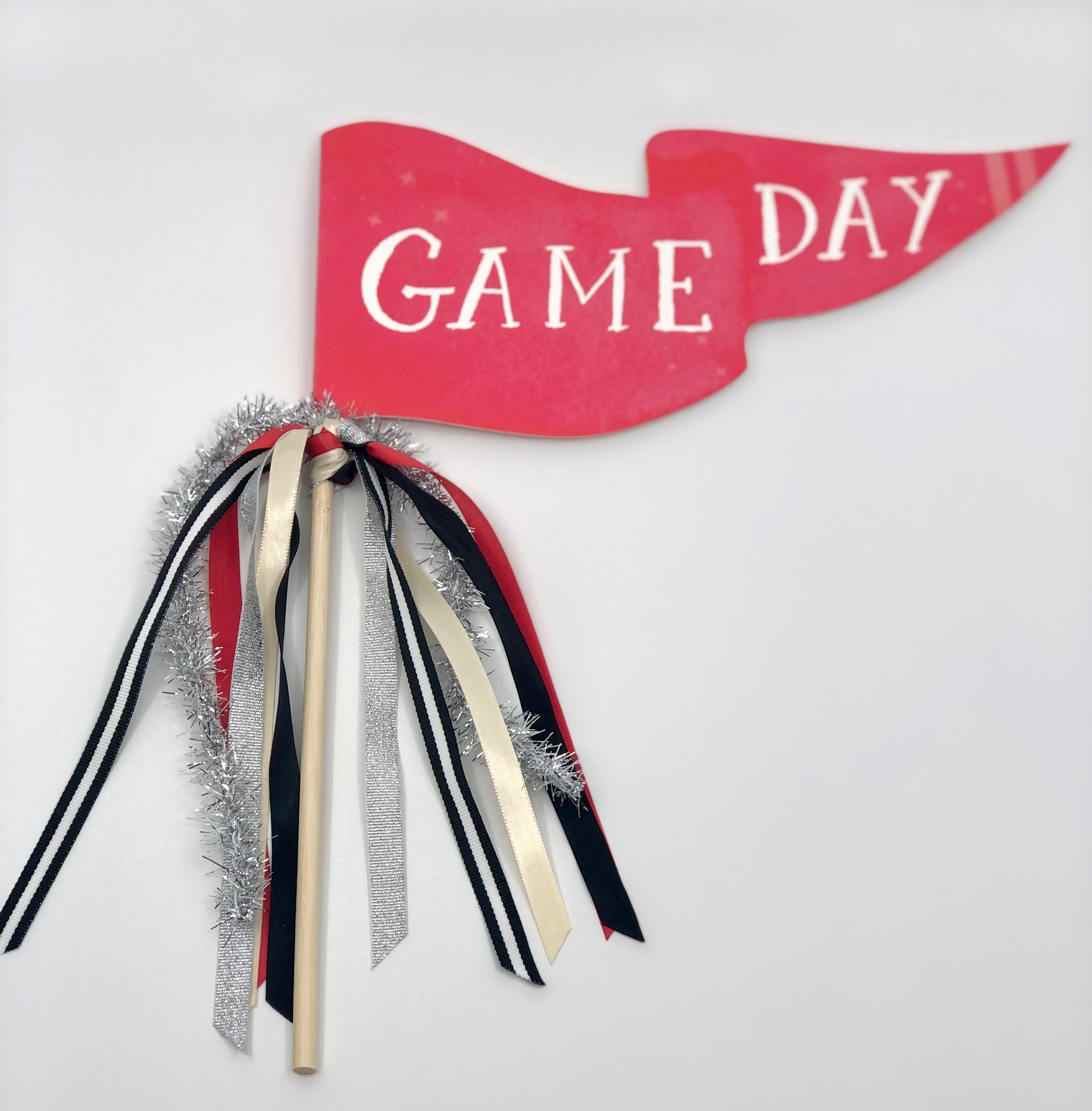 Game Day Red Pennant – Sally Grace Shop